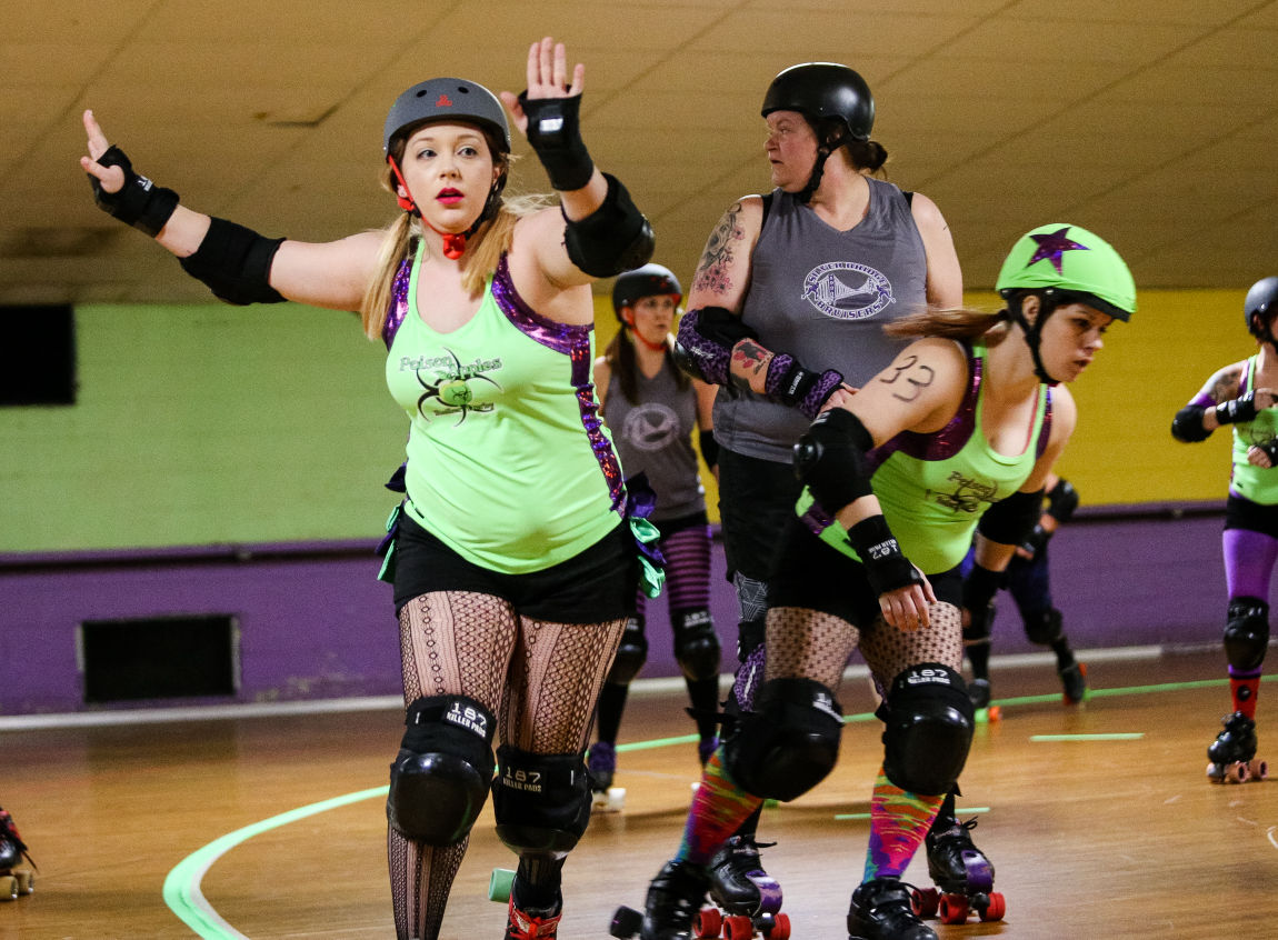 Poison Apples bash Bruisers in Roll-A-Rama roller derby bout | News ...