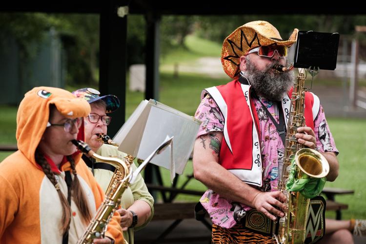 Marching band for adults wraps up first summer in Huntington | Features ...