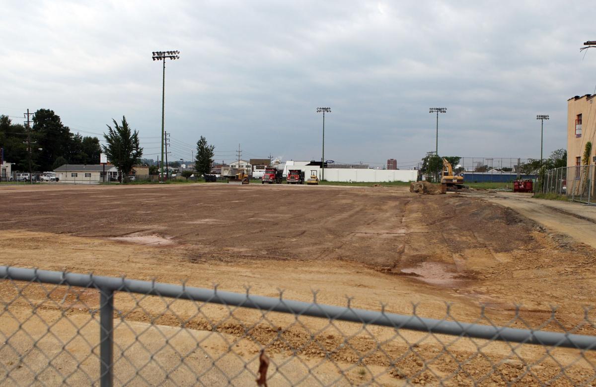 Photos: Creation of Hoops Family Field at Veteran's Memorial Soccer ...