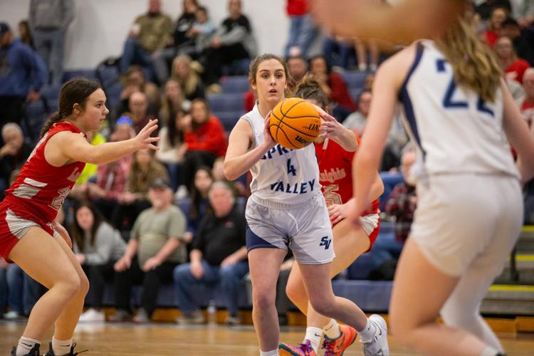 Photos: Girls basketball sectional final, Spring Valley vs. Cabell ...