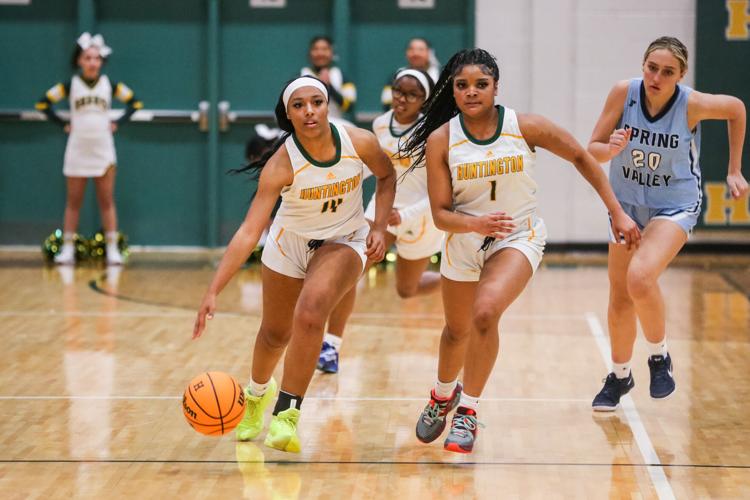 Photos: Girl's basketball, Spring Valley vs. Huntington High ...