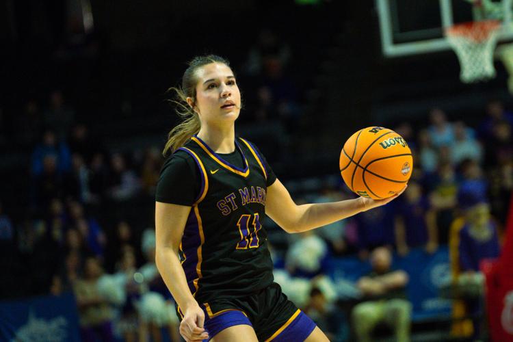 Prep girls state basketball: St. Marys dethrones Gilmer for first title ...