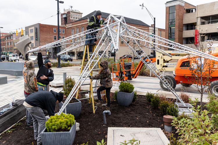 New holiday decorations to light up downtown Huntington | News | herald ...