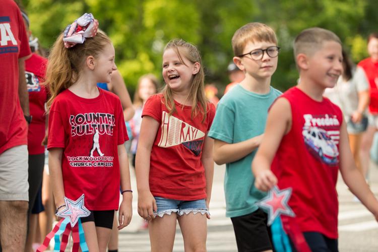 Elementary students parade for Independence Day | News | herald ...