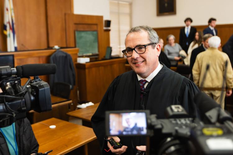 Photos: Chief Justice Bunn swears in Judge David D. Amsbary ...