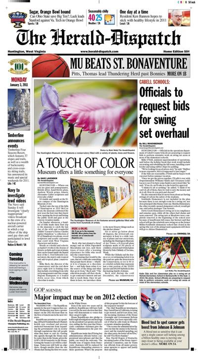 Check out The Herald-Dispatch's electronic edition | News | herald ...