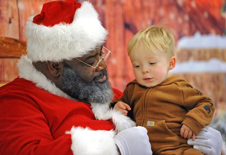 Jestin Gilliard, Santa Q, spreads cheer in Charleston, WV | News ...
