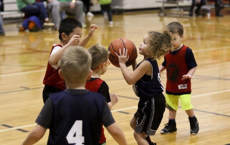 Photos: Blue Sharks vs. Red Snakes, Itty-Bitty basketball | Photo ...