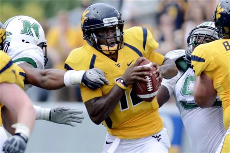 Gallery: Marshall vs. WVU, first half AP photos | Photos Marshall ...