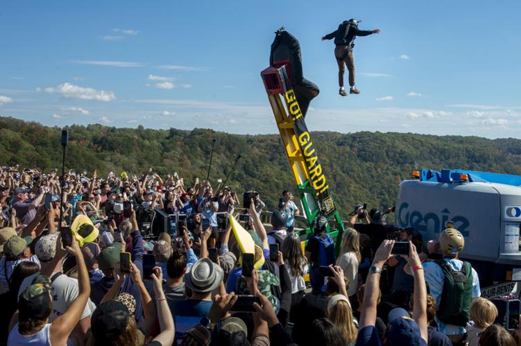 Bridge Day 2025: 100K+ turn out for good weather, big jumps | News ...