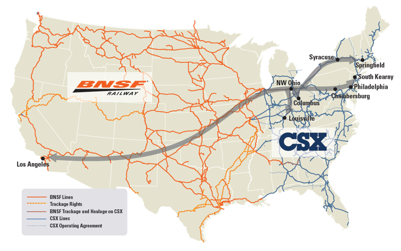 WV AG McCuskey endorses railway merger; CSX begins coast-to-coast ...