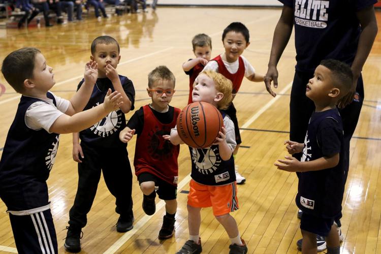 Photos: Blue Sharks vs. Red Snakes, Itty-Bitty basketball | Photo ...