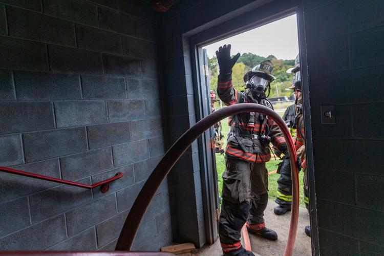 Photos: Cabell County Volunteer Fire Departments conduct training ...