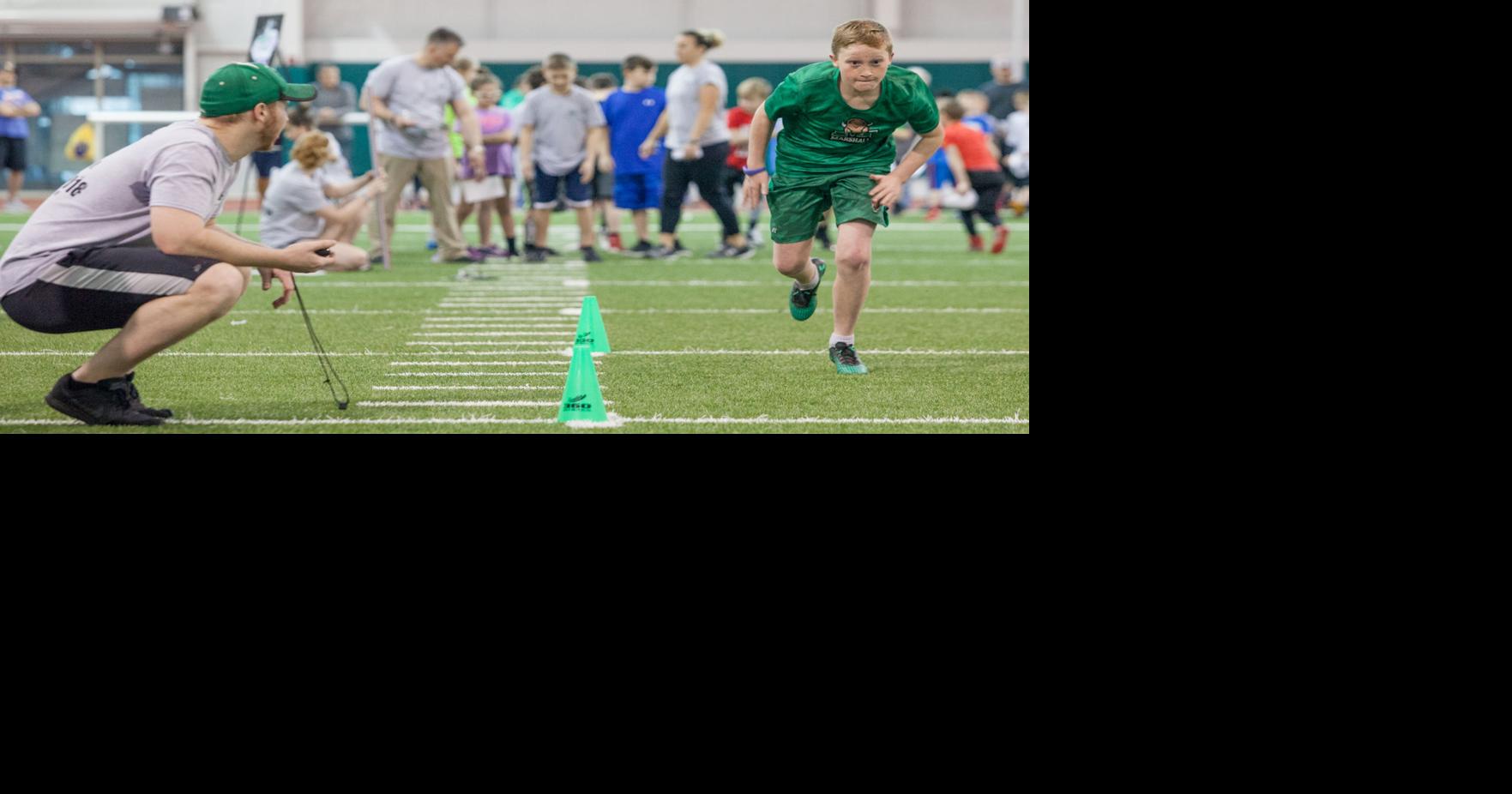 Students test their skills at Youth Sports Combine | News | herald ...