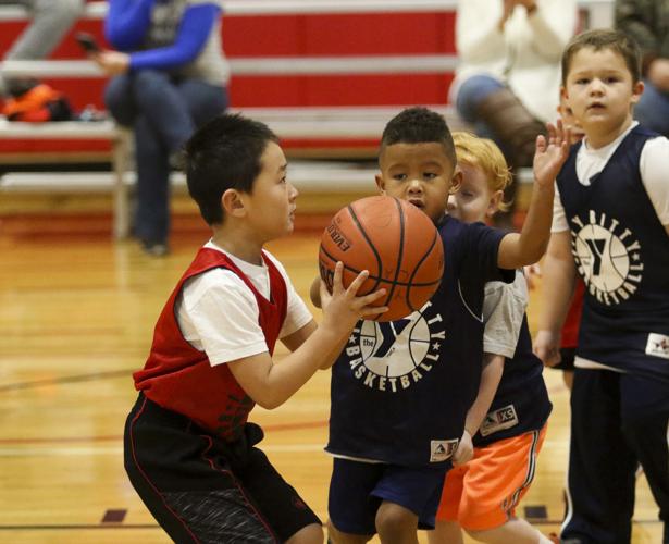Photos: Blue Sharks vs. Red Snakes, Itty-Bitty basketball | Photo ...