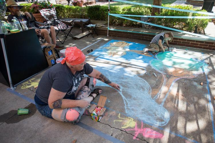 Downtown Huntington Chalk Walk closing out 2025 summer art walk series ...