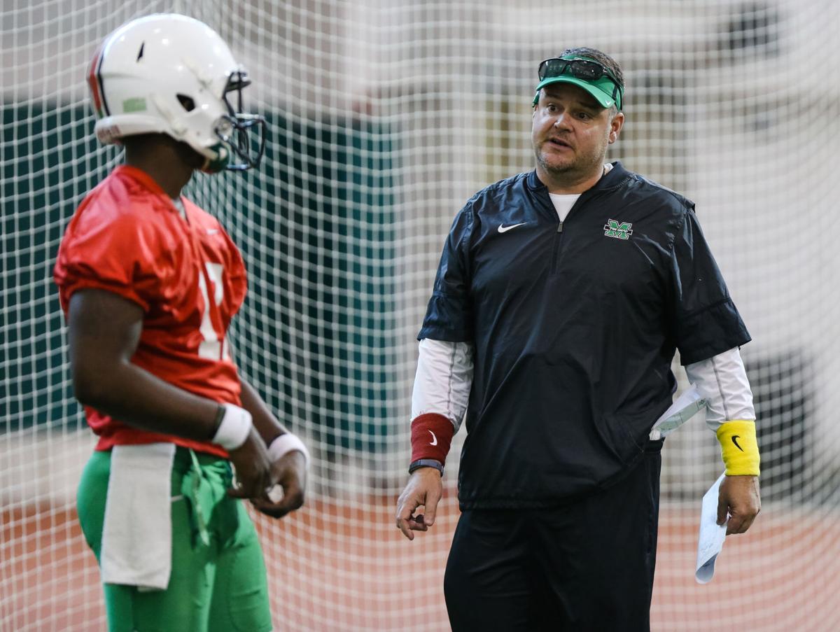 Herd QB Isaiah Green uses football to escape adversity | Marshall ...