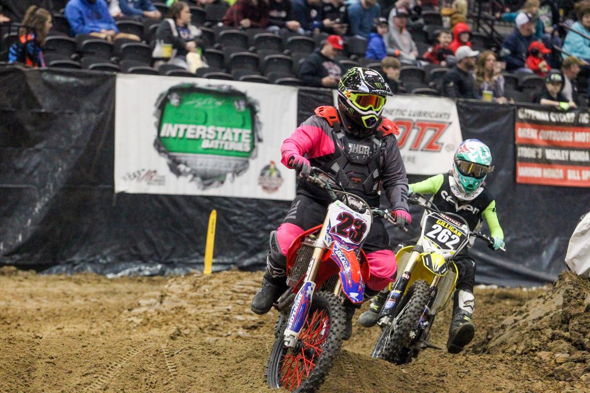 Photos: Motocross riders compete at Tri-State MX Indoor Championship ...