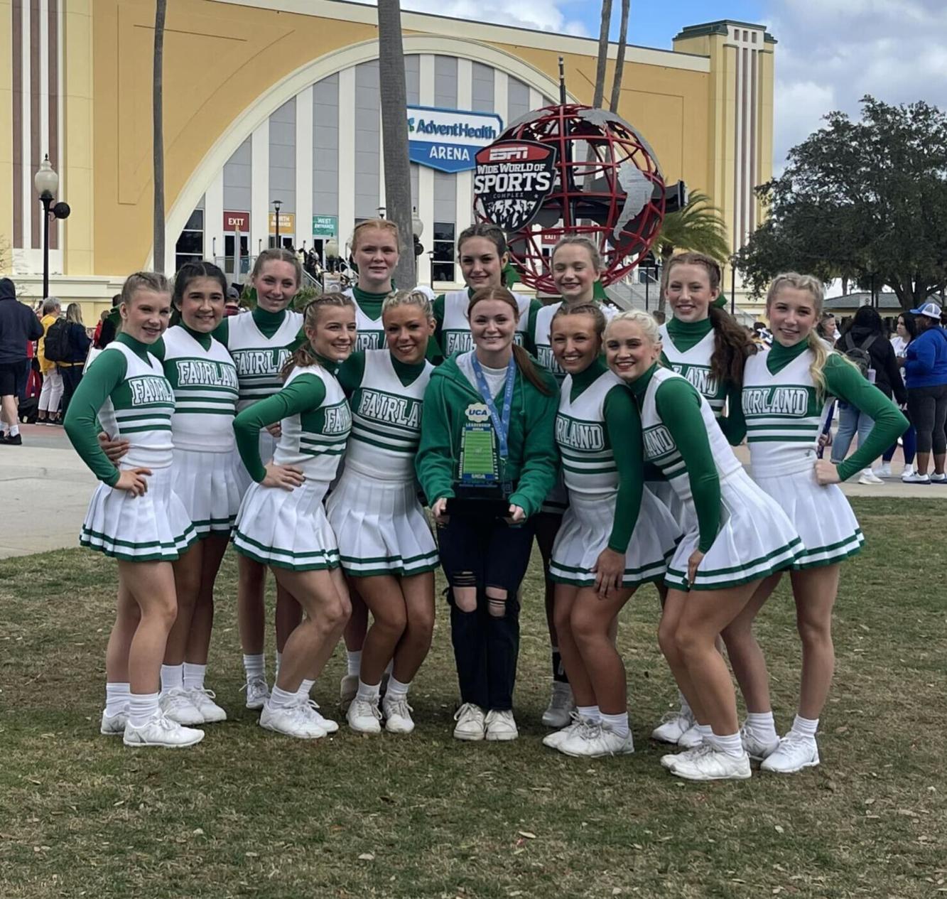 Fairland High Dragons bring home 4th place in national cheerleading ...