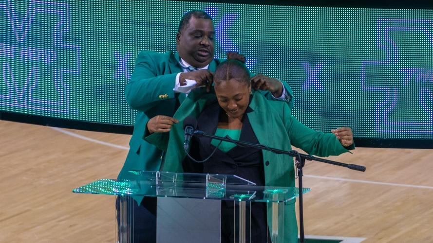 Herd introduces Evynn Richard as first head coach of stunt | Marshall ...