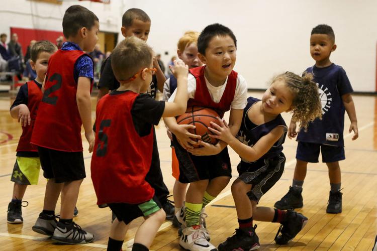 Photos: Blue Sharks vs. Red Snakes, Itty-Bitty basketball | Photo ...