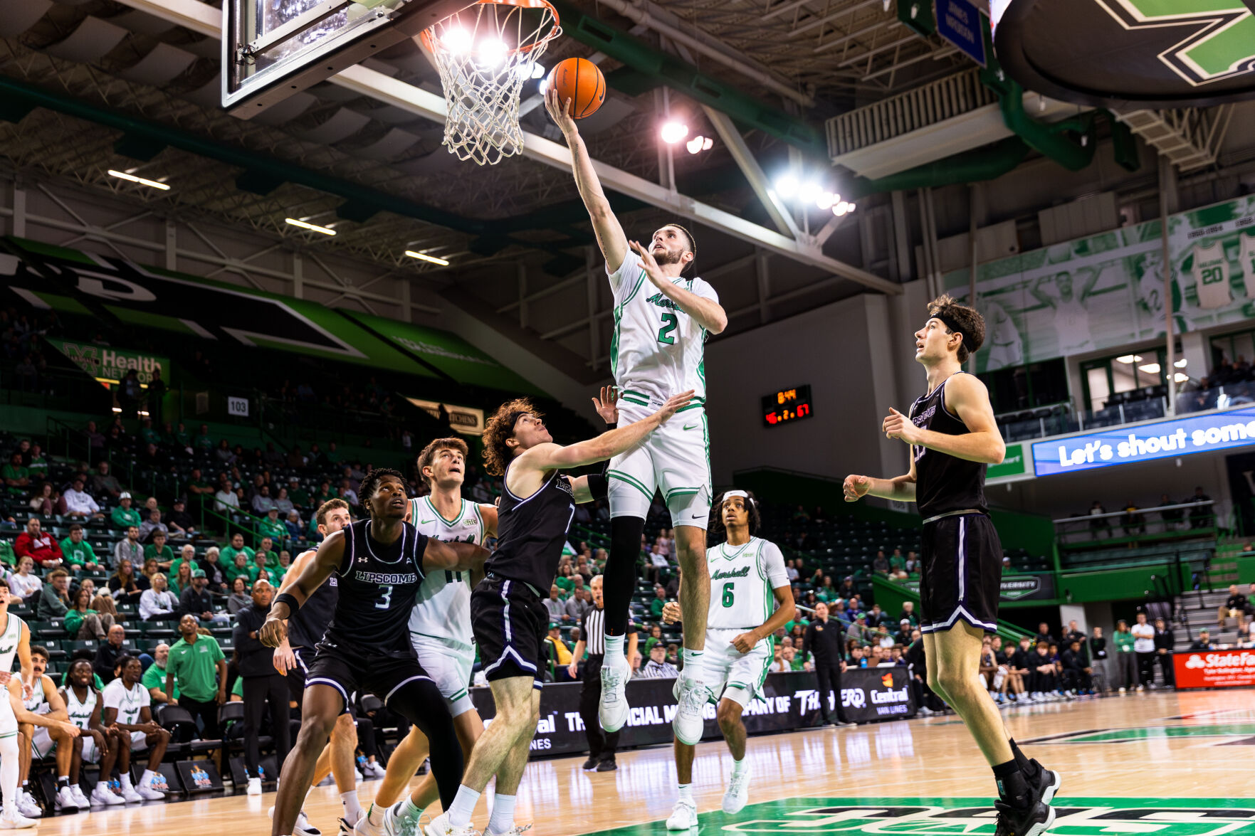 Fricks relishing lead role as Herd opens new year | Marshall Sports ...