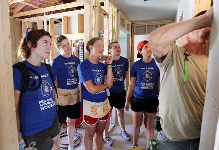 Group of bikers lend a helping hand for affordable housing | News ...