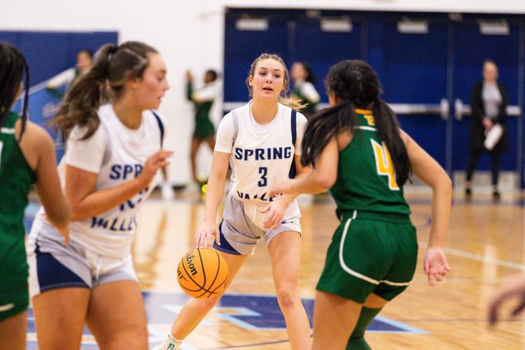Photos: Girls high school basketball, Spring Valley vs. Huntington ...