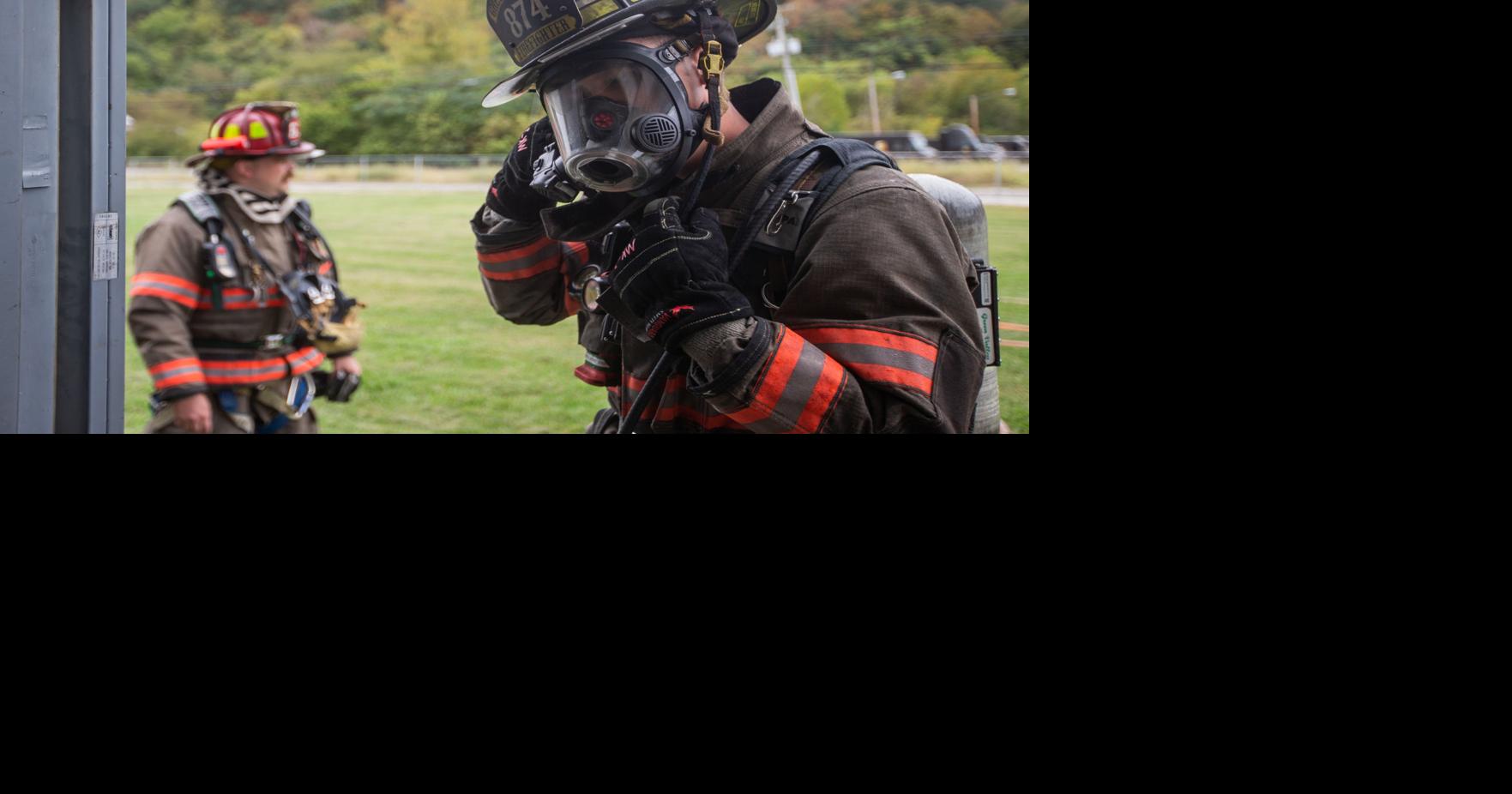 Photos: Cabell County Volunteer Fire Departments conduct training ...
