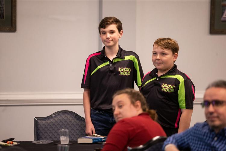 Photos: Bestselling author Homer Hickam visits Marshall | Multimedia | herald-dispatch.com