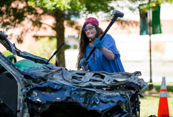 WMUL-FM car bash drums up homecoming spirit | News | herald-dispatch.com
