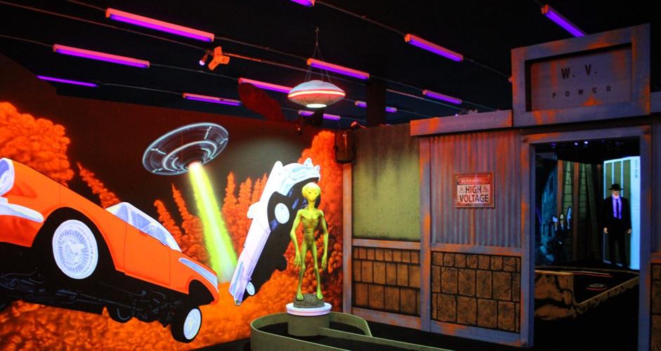 Dale Morton Studios supplies props for Mothman mini-golf course ...