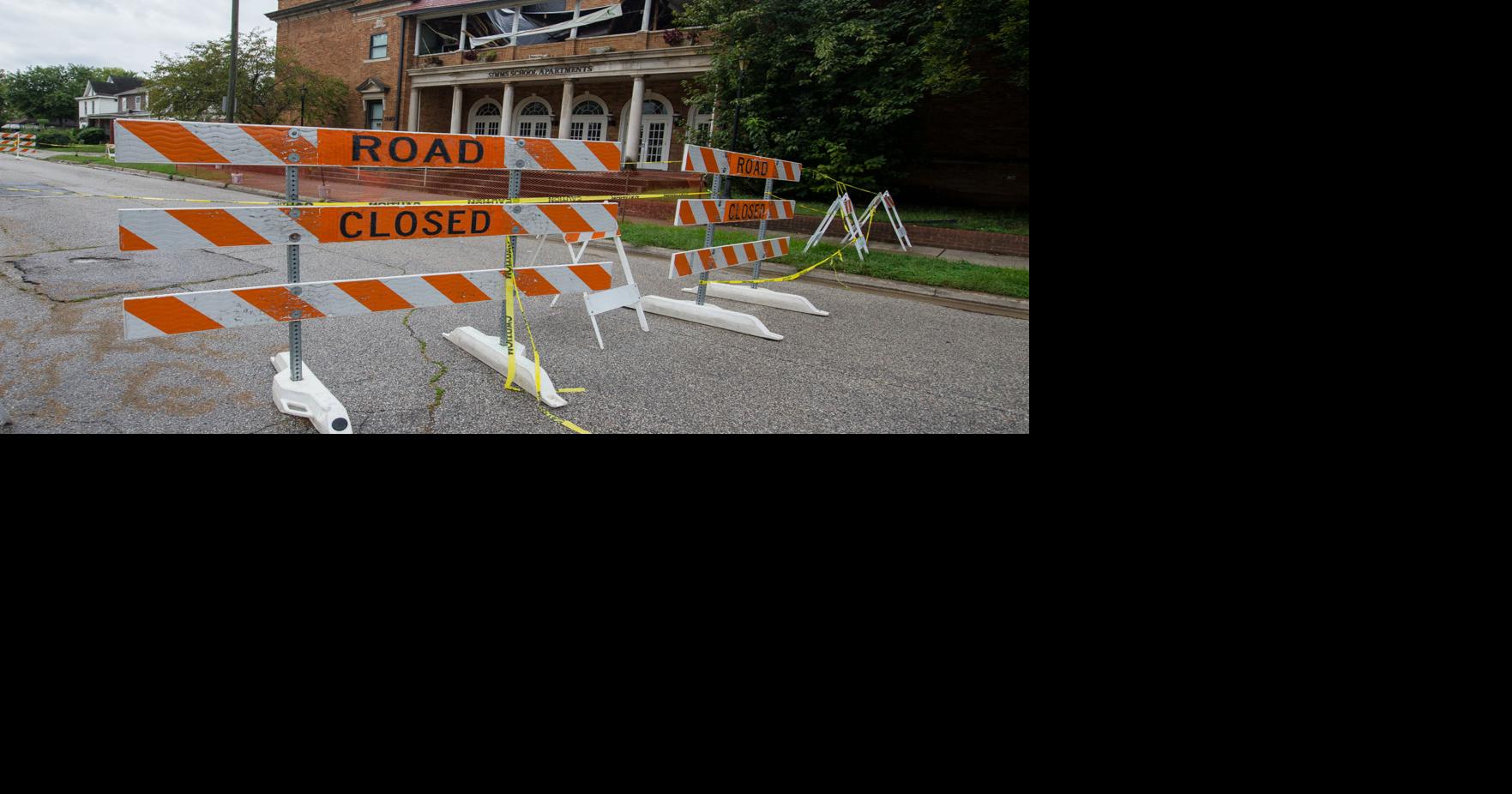 Simms School Apartments residents all relocated following roof collapse ...