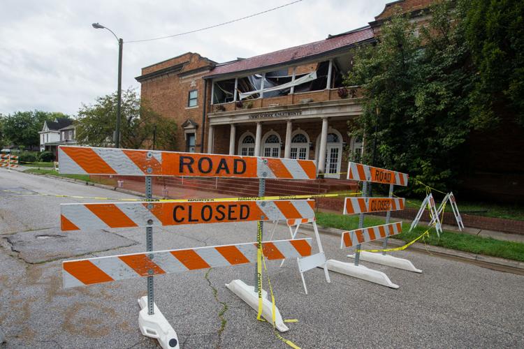 Simms School Apartments residents all relocated following roof collapse ...