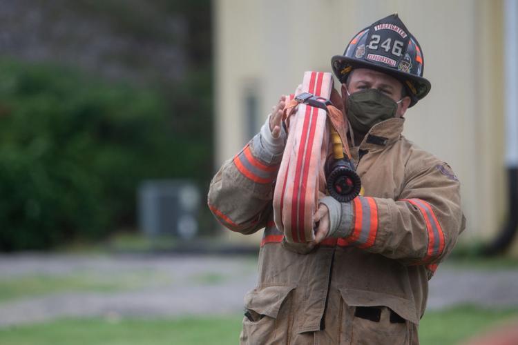 Photos: Cabell County Volunteer Fire Departments conduct training ...