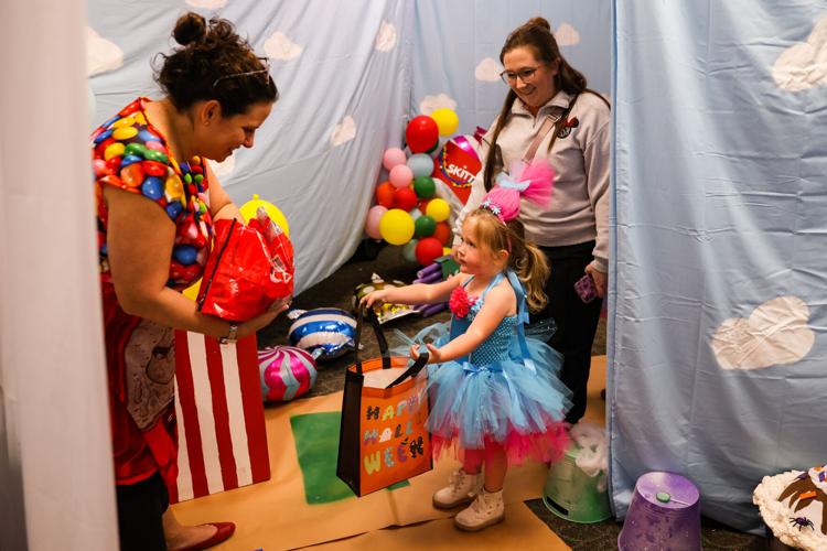 Photos: Hoops Family Children's Hospital conducts Trick-or-Treat for ...