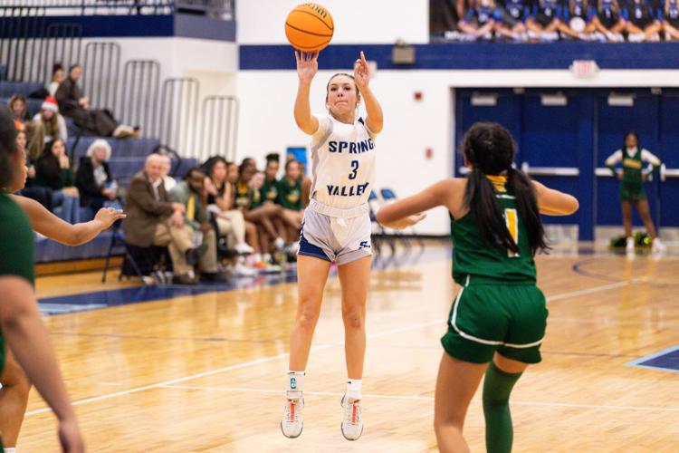Photos: Girls high school basketball, Spring Valley vs. Huntington ...
