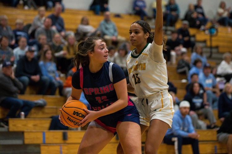 Photos: Girls basketball, Spring Valley takes on Huntington ...