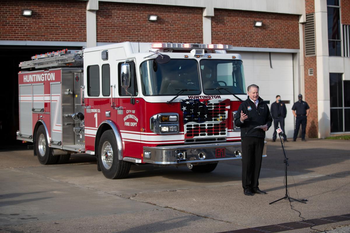 Huntington Fire Department unveils new truck, reflects on upgrades and ...