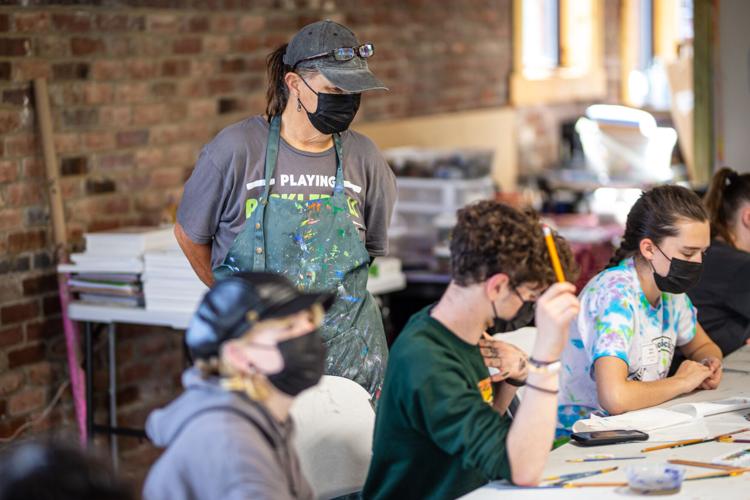 WV Governor's School for the Arts visits West Edge Factory in ...