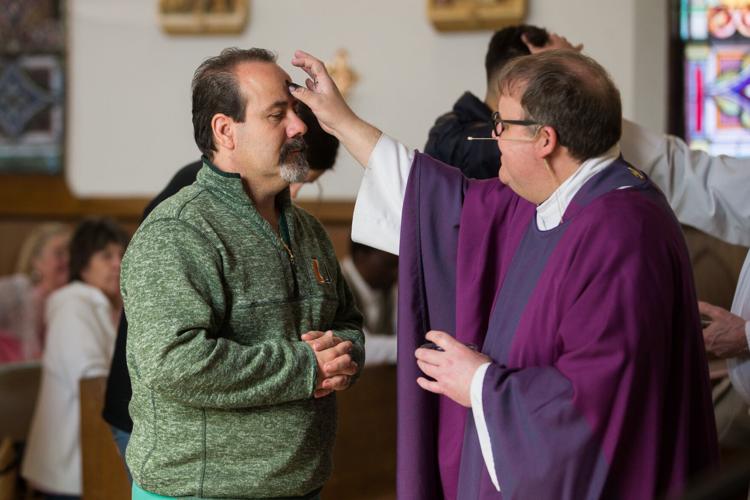 Photos: Ash Wednesday observance at St. Joseph Catholic Church ...