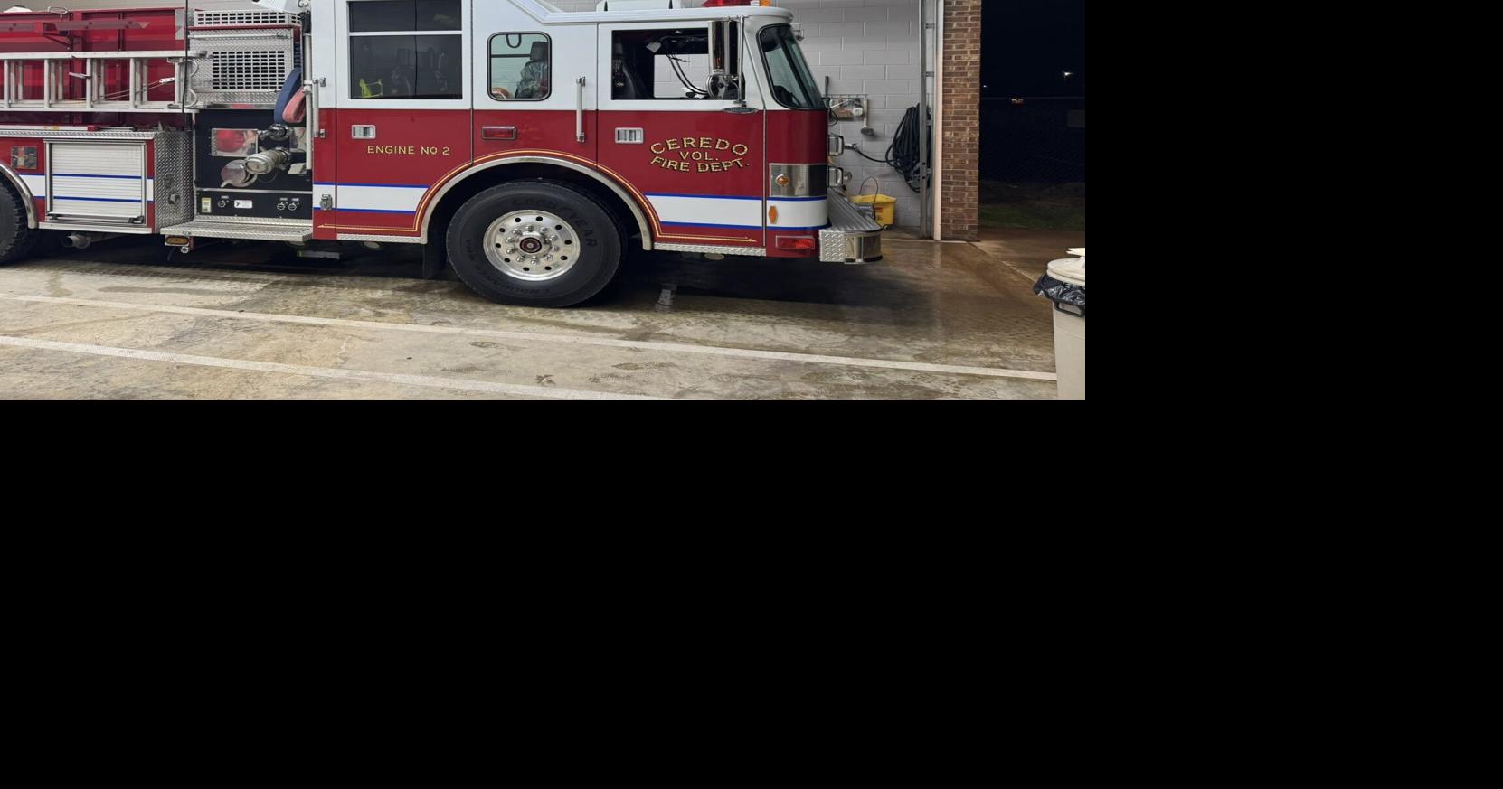 Ceredo VFD places a newer fire engine into service with push-in ...