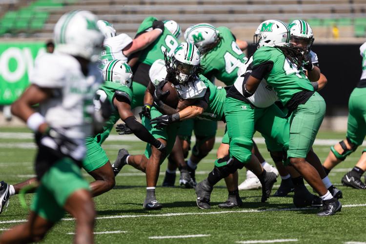 Herd offense takes win over defense in 'smooth' spring game | Marshall ...
