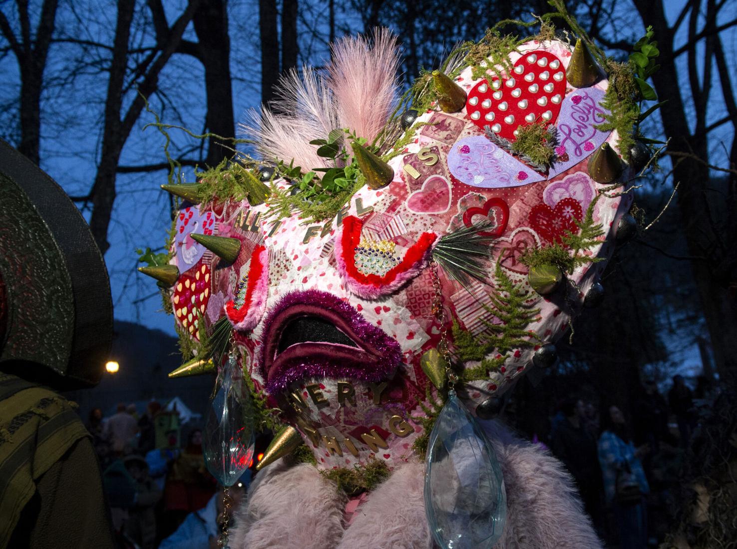 Photos: Thousands of mask wearers attend the 59th Fasnacht in Helvetia ...