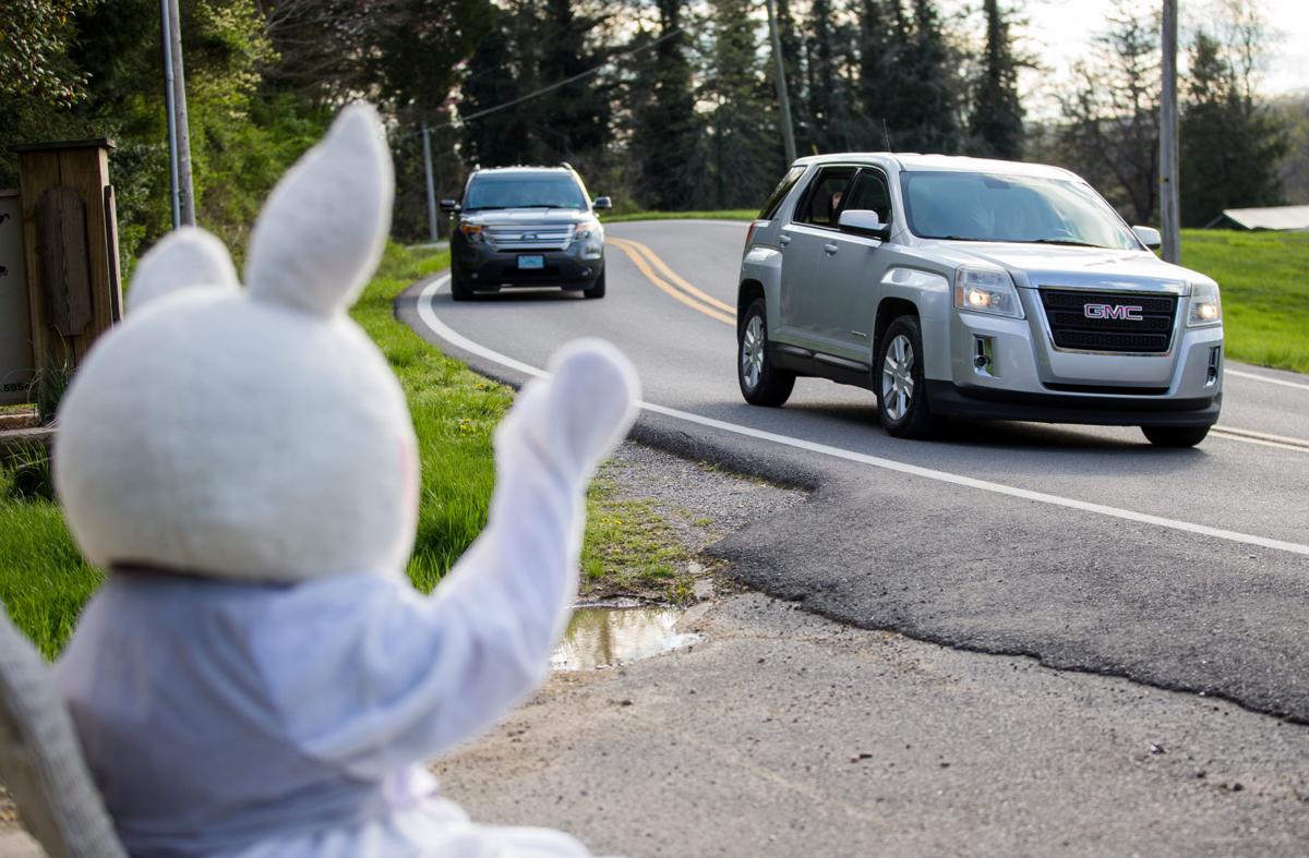 Easter Bunny drive-by visits help kids celebrate during time of social ...