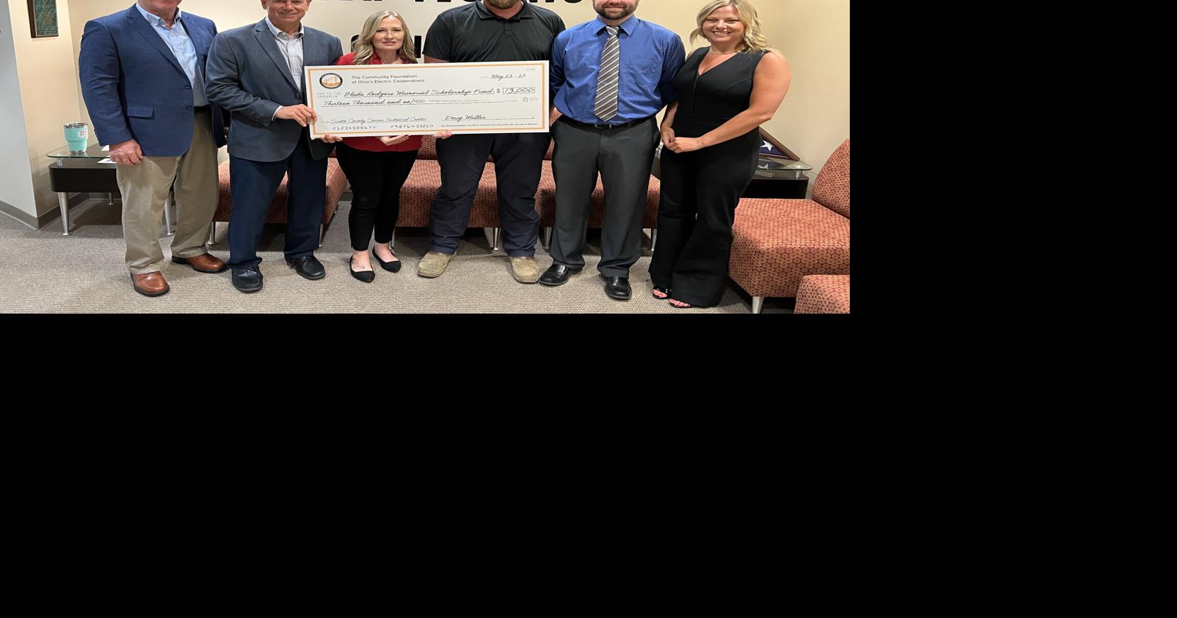 Scioto Career Technical Center given $13K for Blake Rodgers Memorial ...