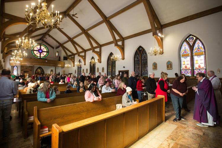 Photos: Ash Wednesday observance at St. Joseph Catholic Church ...