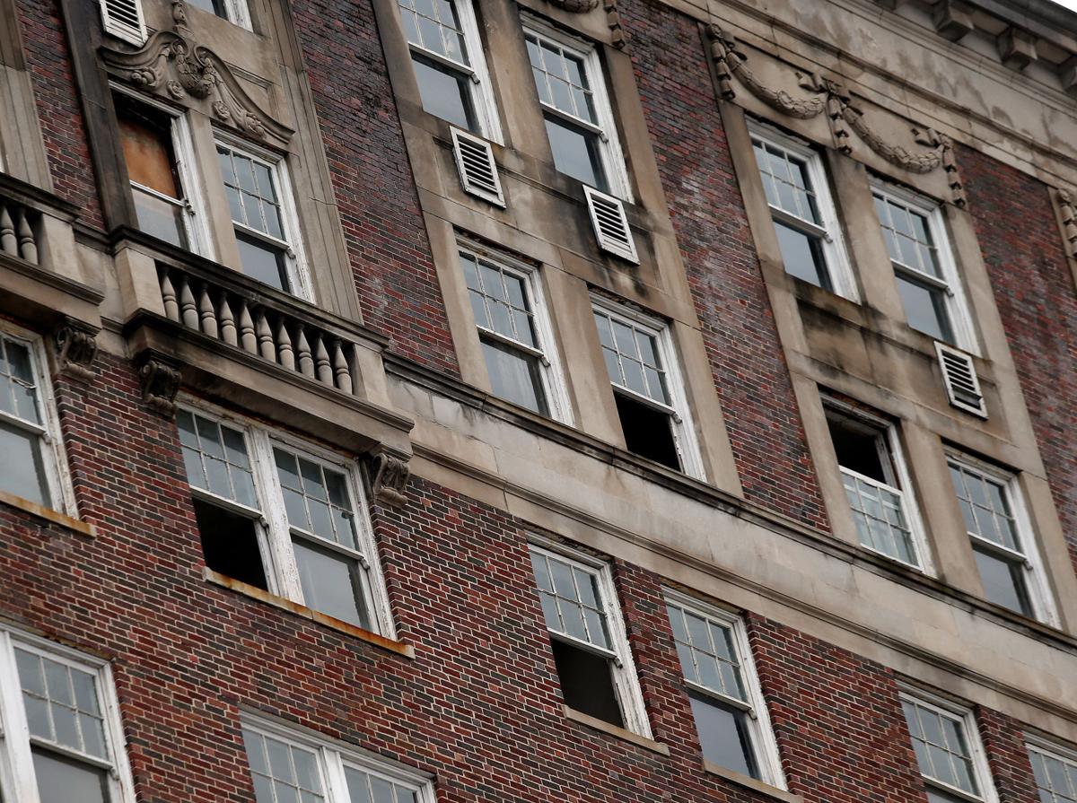 Windowpanes fall from Prichard Building for second time this year ...
