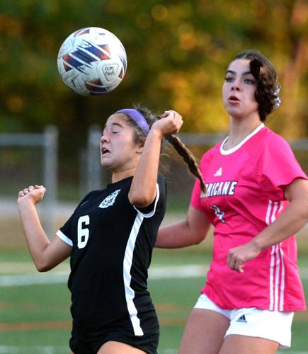 Prep girls soccer: Hurricane, Charleston Catholic each score late in ...