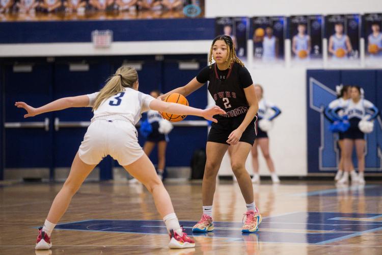 Photos: Girls high school basketball, Spring Valley vs. George ...